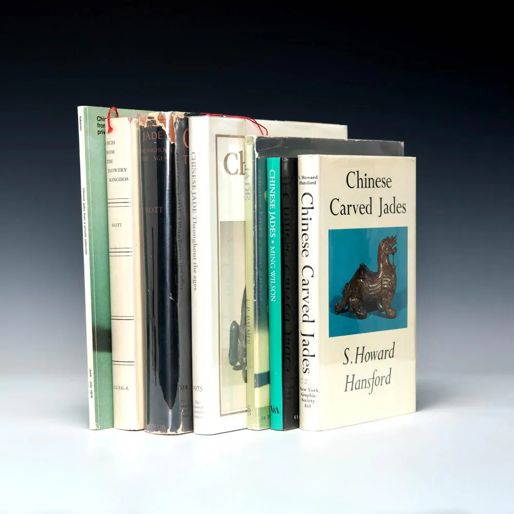 Seven books of Chinese jade | Barnebys