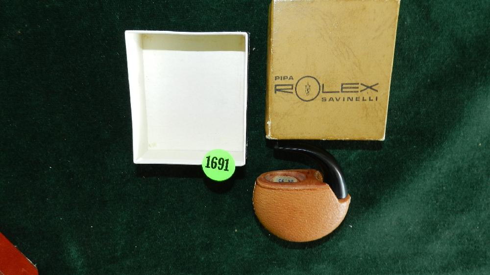 unique pipe by Rolex? in box new | Barnebys