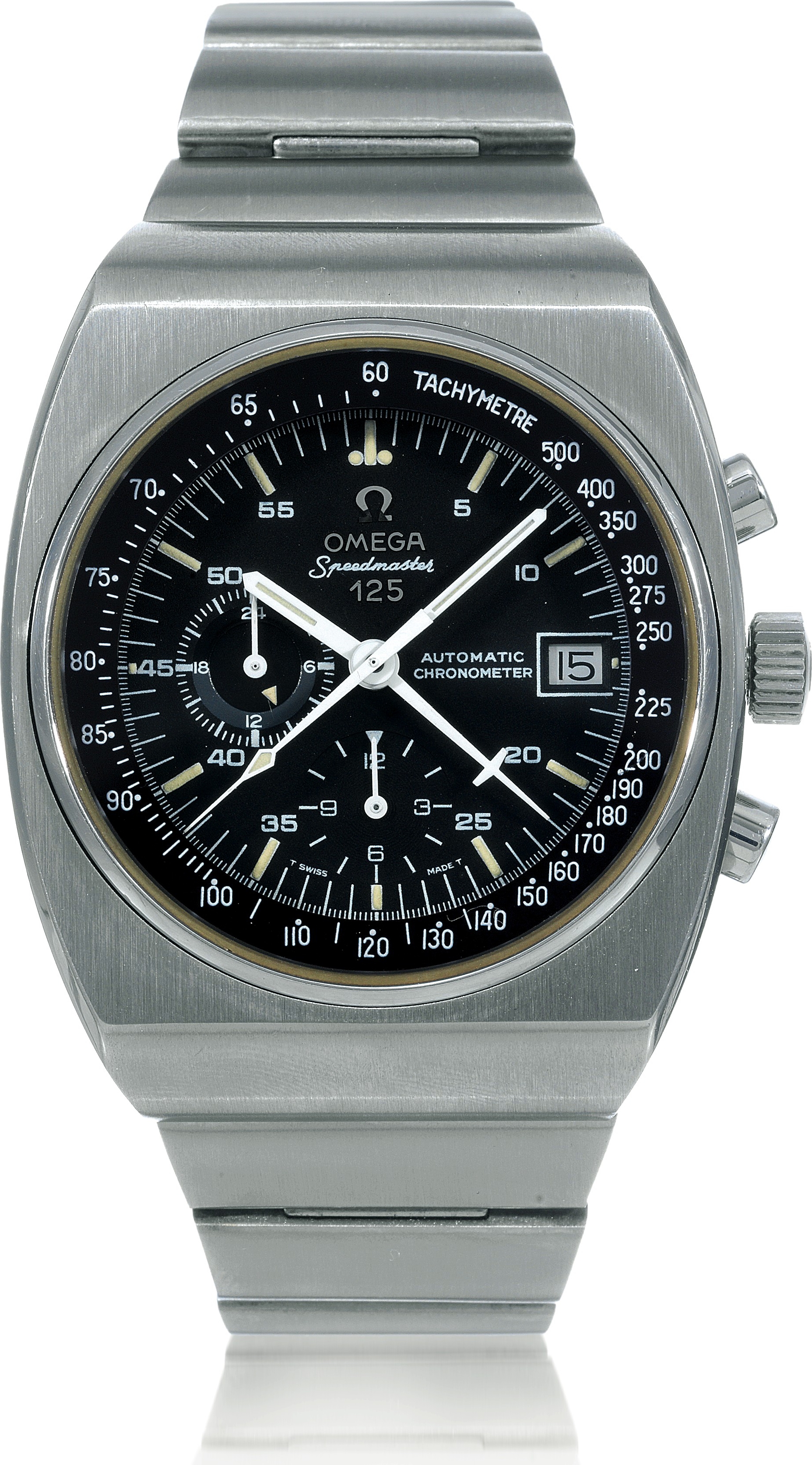 Speedy 125, Tachometer Omega Speedmaster 125 , Automatic Chronometer ...