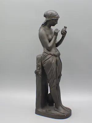 L P Jorgensen Eneret Figure Of A Classical Nude Woman Terracotta L P Jorgensen Eneret Figure Of A Classical Nude Woman Terracotta