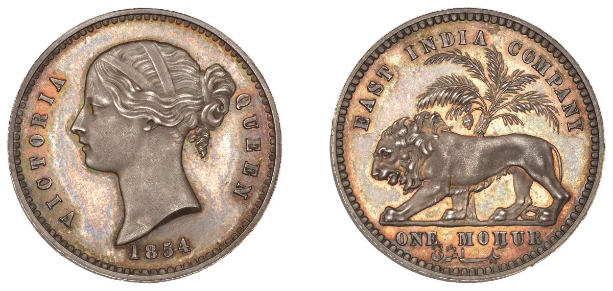 The Uniform Coinage of India, East India Company, Victoria, , original ...