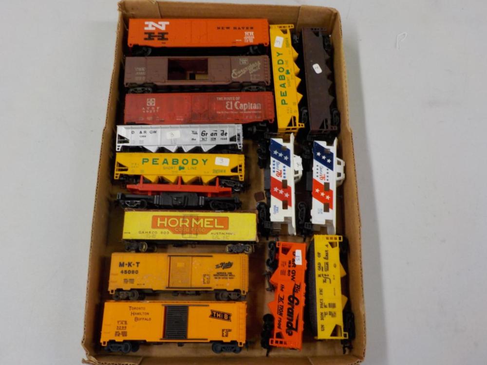 15 HO Cars Hormel, Peabody, El Capitan etc | Barnebys