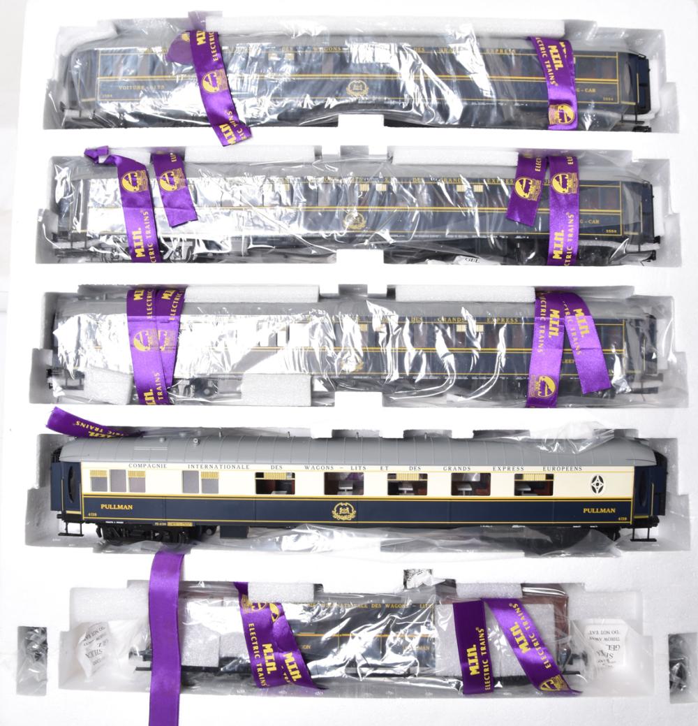 MTH 20-60022 Orient Express Add-On Passenger Set (Hi-Rail Wheels ...