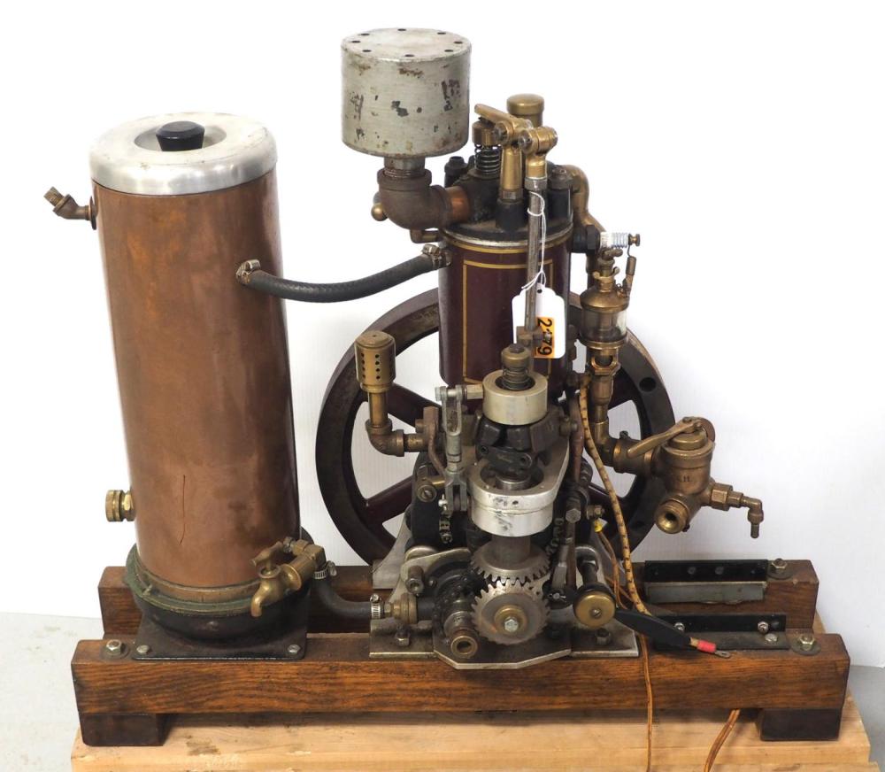 The Horton upright hit and miss engine | Barnebys