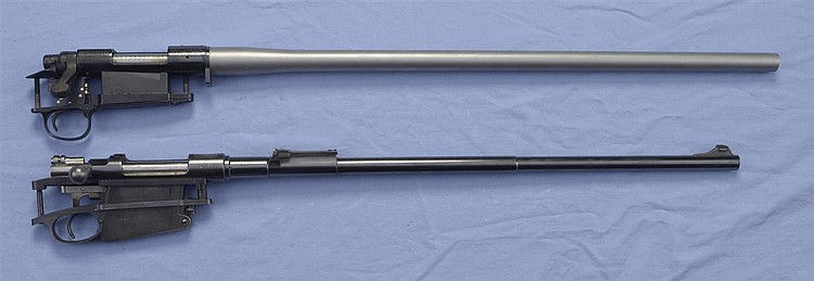 Two Bolt Action Receivers -A) Remington Model 700 Receiver | Barnebys